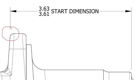 Dimension For The Extension Of Intersecting Lines With A Fillet Autodesk Community