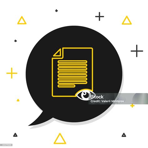 흰색 배경에 격리 된 눈 기호 아이콘라인 용지 페이지입니다 정보 파일 기호를 엽니다 다채로운 개요 개념 벡터 개념에 대한 스톡 벡터 아트 및 기타 이미지 Istock