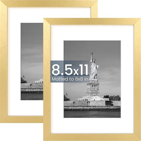 Enjoybasics 85 X 11 Picture Frame Display Poster 6x8 With