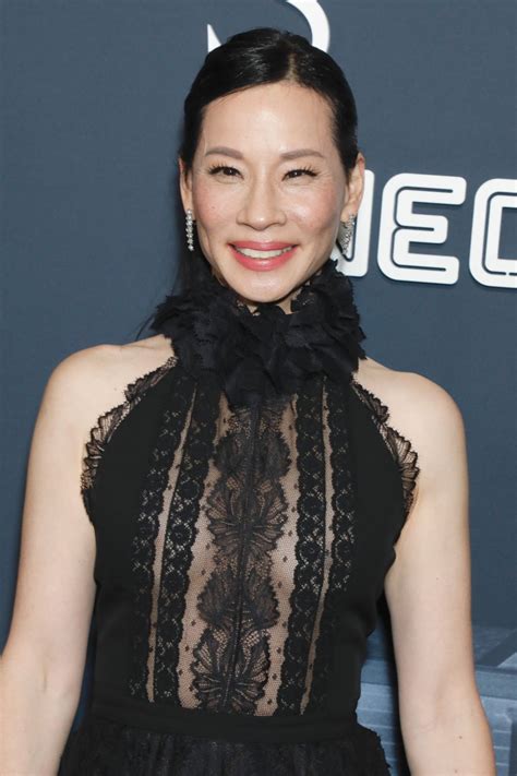 Lucy Liu At Presence Premiere In New York Hawtcelebs