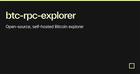 Btc Rpc Explorer Codesandbox