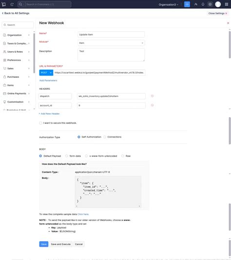 Guide For CS Cart Zoho Inventory Connector
