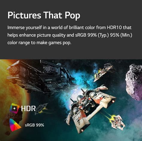 Lg Gr Q Ips Qhd Hz Ms Hdr Freesync Gsync Ergonomic Borderless Ultragear Gaming