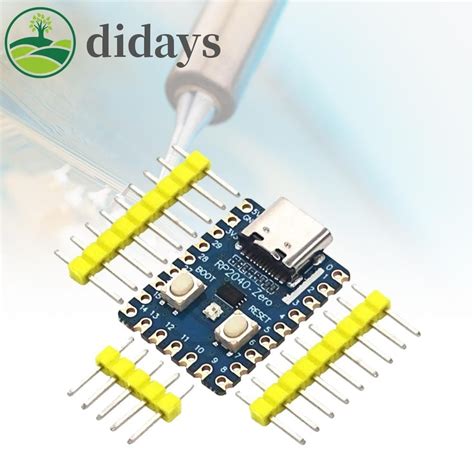 Rp2040 Zero บอร์ดไมโครคอนโทรลเลอร์ Pico แกนคู่ สําหรับ Raspberry Pi Shopee Thailand