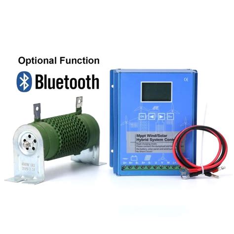 mppt wind solar hybrid charge controller wind 1200w and solar 1000w 12