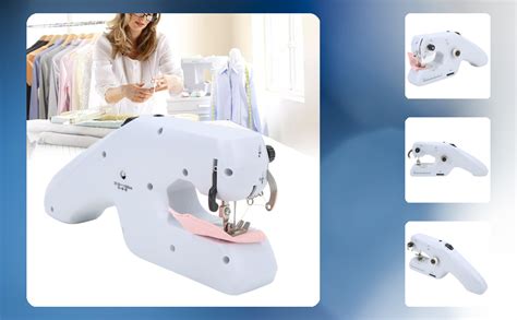 Hand Held Sewing Device Electric Dual Line Handheld Sewing Machine Portable Hand