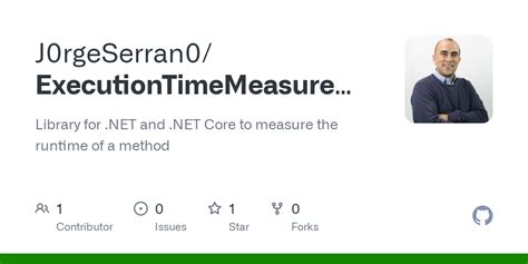Github J0rgeserran0executiontimemeasurement Library For Net And Net Core To Measure The