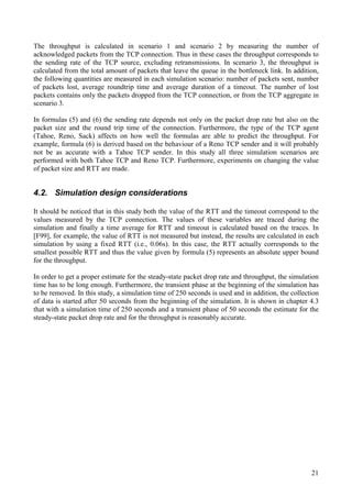 Tcp Performance Simulationsusingns2 PDF