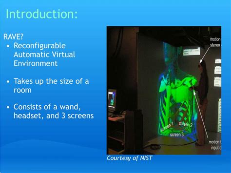 Ppt Implementation Of Gesture Recognition In The Immersive Visualization Environment