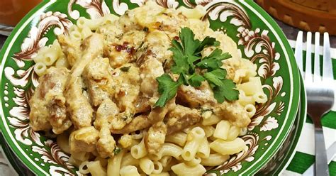 Бефстроганов из свинины со сливками рецепт автора Светлана Лыжина