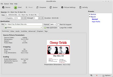 HandBrake Video Transcoder Gets A Grip On Linux Review