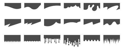 border shape for website design vector banner header and separator
