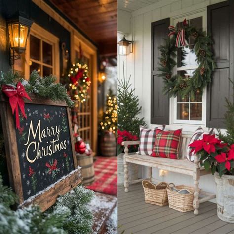38 Christmas Porch Decor Ideas To Welcome The Holiday Season Crafty Daily