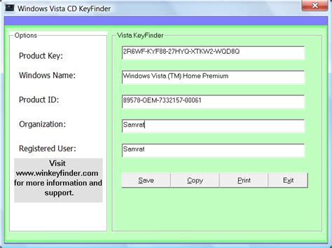 Windows Vista Activation Key Pajuja
