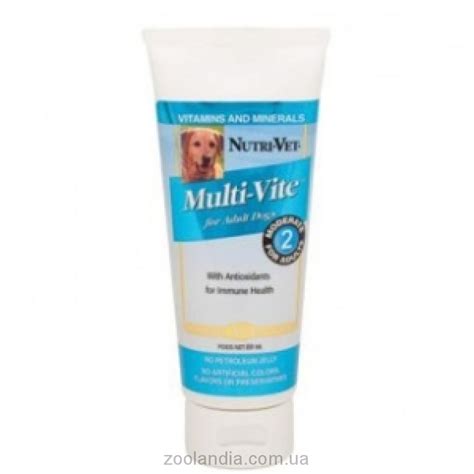 Nutri-Vet Мульти-Вит Гель (Multi-Vite Gel) витаминный гель для собак ...
