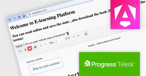 build a powerful angular pdf reader app