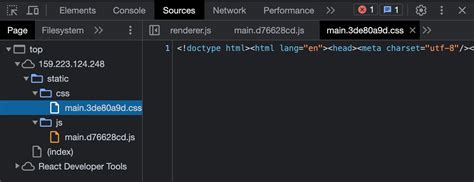 Deployment Js And Css Files In Mern Stack With Typescript Digitalocean Showing Html Files