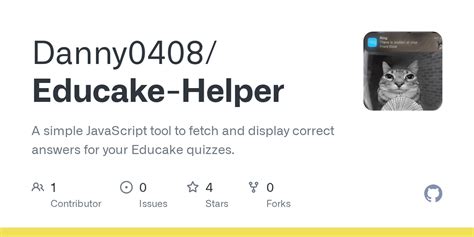 Github Danny0408educake Helper A Simple Javascript Tool To Fetch And Display Correct Answers