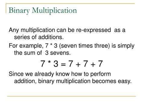 Ppt Binary Multiplication Powerpoint Presentation Free Download Id4851814