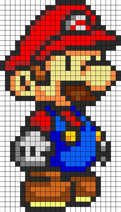 Pixel Super Mario Sprites By Mudkat101 Pixel Art Pattern Pixel Art