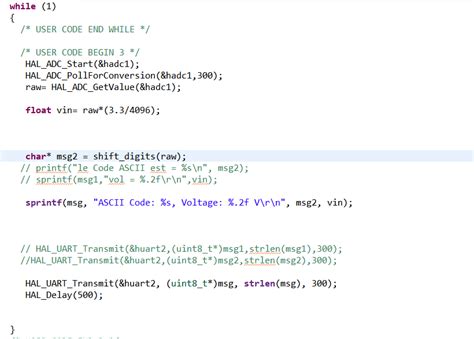 Solved Ascii Message Throught Uart On Keil Not Working Pe