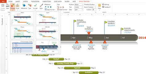 Favorite Ms Office Timeline Download