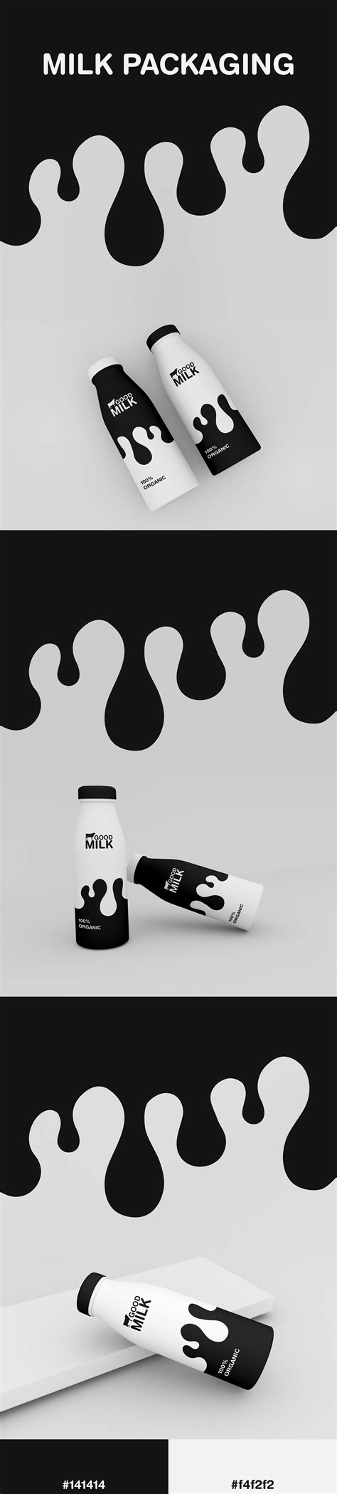 Milk Packaging Design Behance