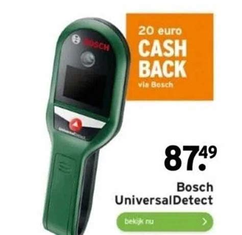 Bosch Universaldetect Aanbieding Bij Gamma 1foldersnl