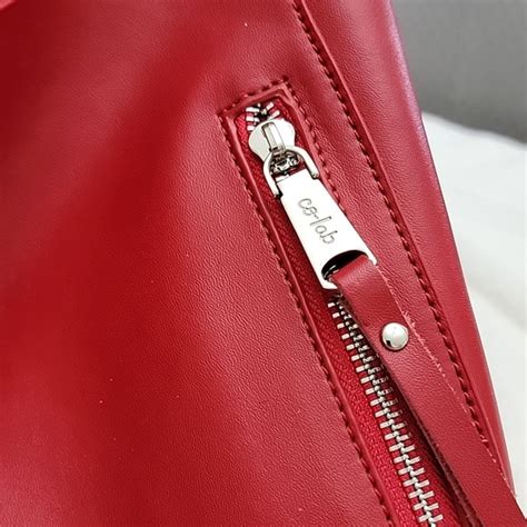 Colab Bags Colab Genuine Leather Red Boho Bag Poshmark