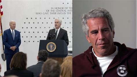 Why Did Bidens Cia Director Meet With Jeffrey Epstein After His