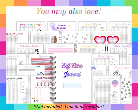 Temperature Tracker Weather Log Yearly Temperature Tracker Fever Tracker Sick Log Health