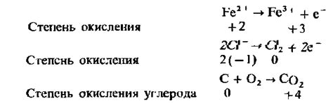 Степень окисления Диспропорционирование
