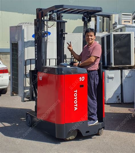 도요타1톤 새 배터리 사이드시프트 전동지게차 800만원 산업자재 중고나라