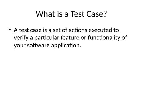 Test Case Design Functional Testing Alll Pptx