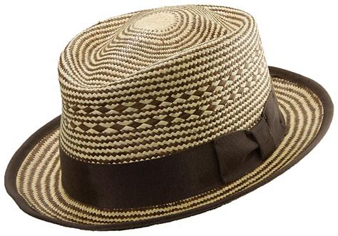 Scala Diamond Crown Genuine Panama Hat