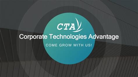 Cta Presentation Ppt