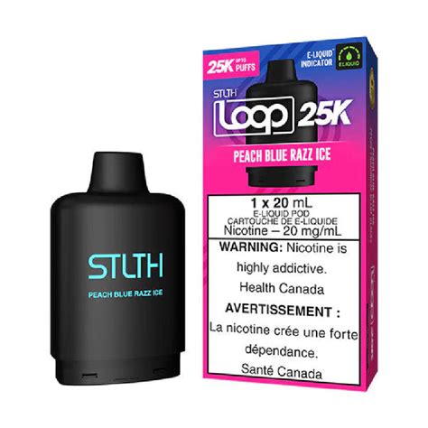 Stlth Loop 25k Peach Blue Razz Ice Big Smoke Distro