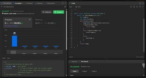 100daysofcoding Leetcode Binarysearch Java Problemsolving Codingpractice 100daysofcode