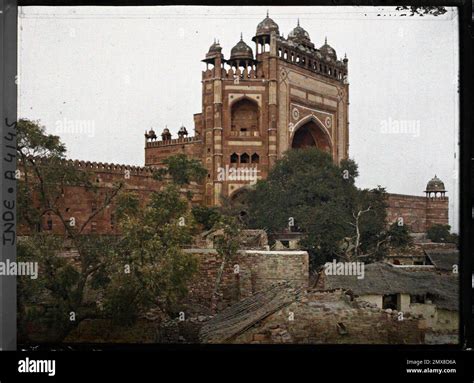 Fatehpur Sikri Index High Door 1913 1914 India Pakistan Stéphane Passet December 16
