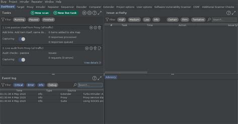 menggunakan dark theme di burp suite linuxsec