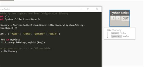 Digitteck Dynamo Bim Python Dictionaries To Graph
