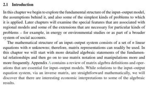 Input Output Analysis Foundations And Extensions Capitals Coalition