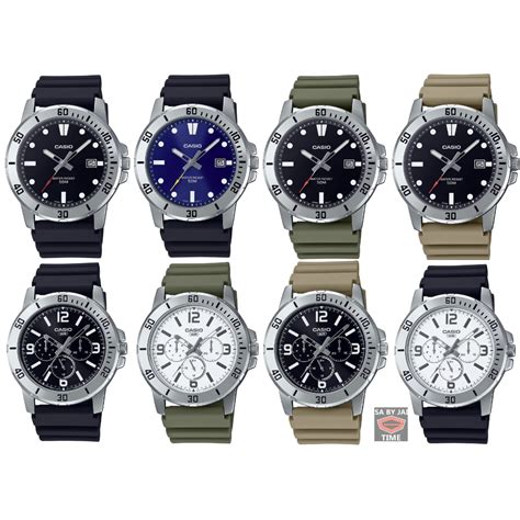 ประกันcmg 1 ปี ยอดฮิต ขายดี Casio Mtp ชาย Mtp Vd01 Mtp Vd300 Mtp Vd300 1b กล่องดำ แท้ประกัน