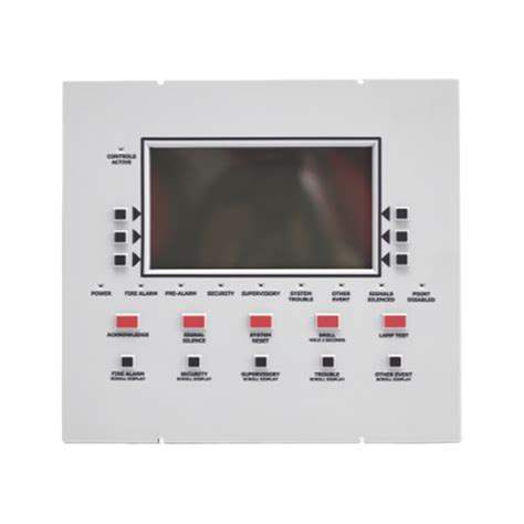 Anunciador De 160 Caracteres Para Nfs2 3030 Y Nca 2 De Notifier En Inglés Lcd 160