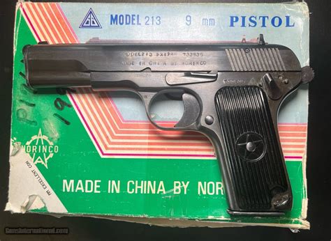 Norinco Model 213 9mm Luger 9x19 Para