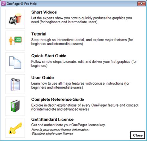 Getting Started With Onepager Pro Onepager Documentation