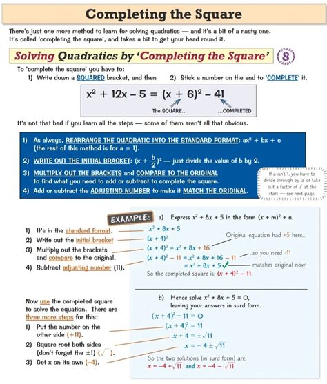 Sajjad Hussain On Linkedin Mathematics Completingthesquare Quadraticequations Algebra