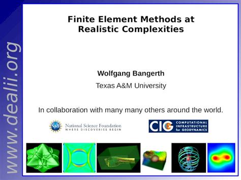 Pdf Finite Element Methods At Realistic Complexities · Neutron Transport Nuclear Reactor