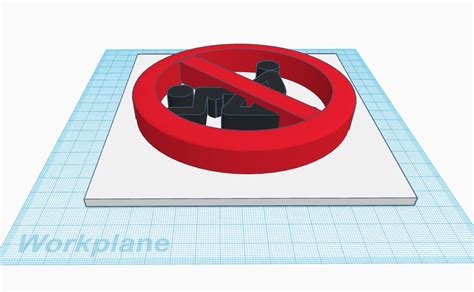Stl File No Sex Sign Peace And Quiet Sign ☮️ ・3d Printing Idea To