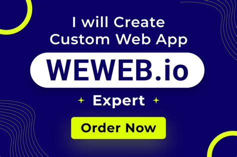 Create Custom Web App With Weweb Io Weweb Expert By Nocode55 Fiverr